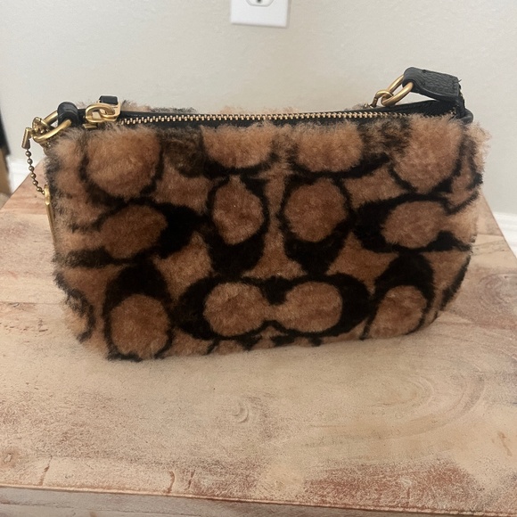 Coach | Bags | Coach X Jennifer Lopez Nolita 9 In Signature Shearling ...